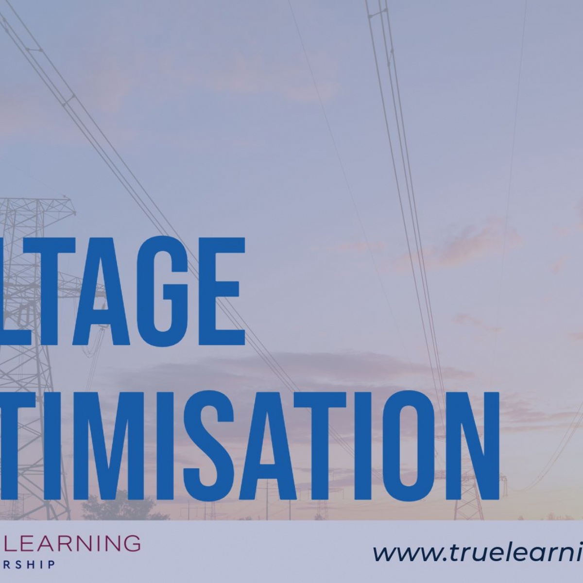 TRUE Learning Partnership - Voltage Optimisation